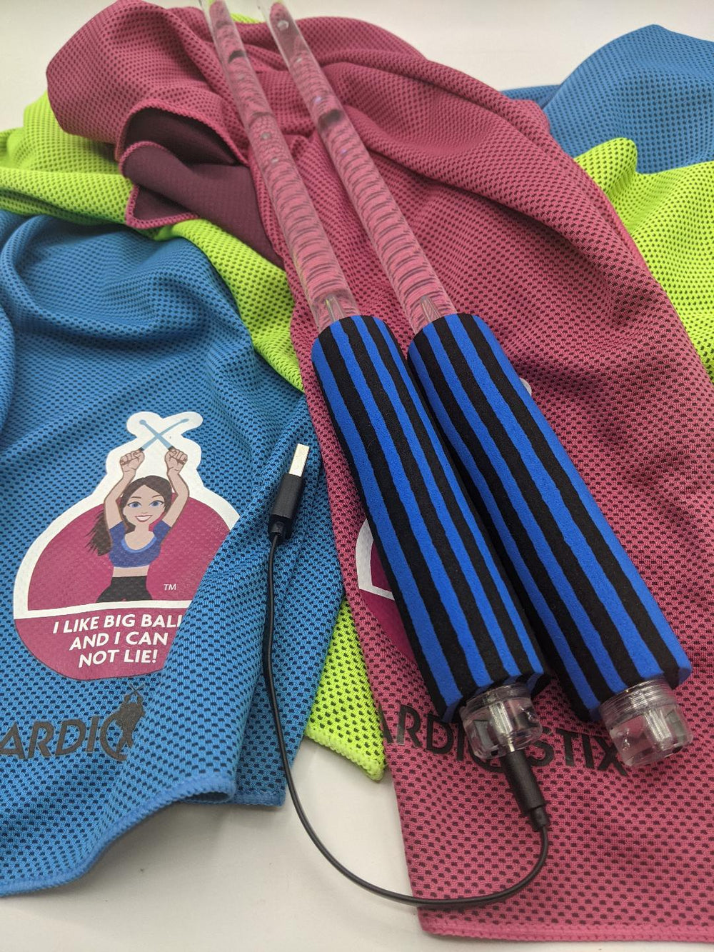 LIGHT UP DRUMSTICKS AND ACCESSORIES - Cardiostix